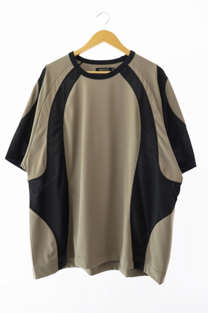 【中古】ROTOL ロトル 25SS X SHORT SLEEVE TEE ワイドシルエット 半袖Tシャツ R25SSCHD06 2 チャコール ●■ 250626