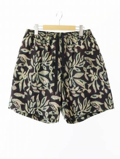 【中古】ENSOU. エンソウ Seaside Boxers Jungle シーサイド ジャングル ボクサー ハーフ パンツ ショーツ ●■250626