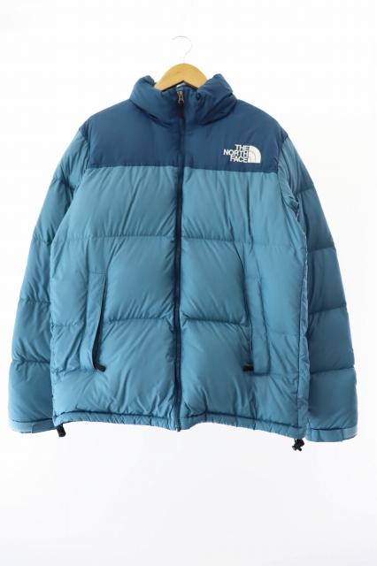 【中古】ザノースフェイス THE NORTH FACE Nuptse Jacket MS ヌプシ ダウン ジャケット ND91841 XL 青 ブルー 250629