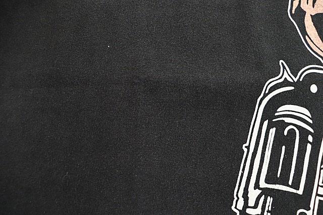 中古】WARREN LOTAS ウォーレンロータス Black Graphic Long Sleeve T