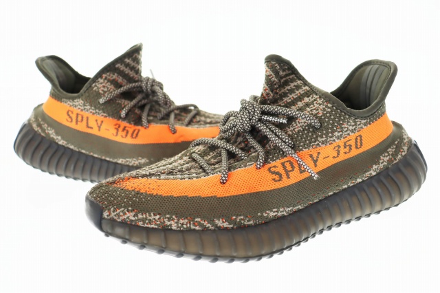 【中古】アディダス adidas YEEZY BOOST 350 V2 CABON BELUGA イージーブースト 350V2 HQ7045 28 ☆AA★▲■250807