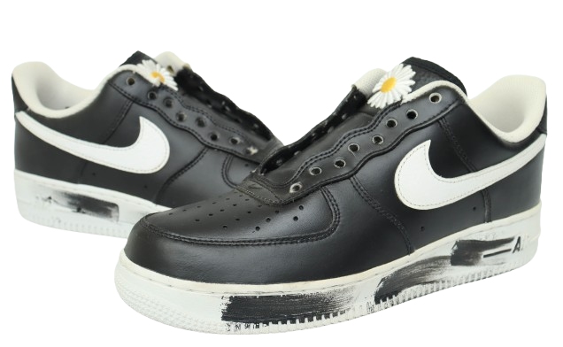 【中古】NIKE ×PEACEMINUSONE ピースマイナスワン Air Force 1 Low Para Noise Black G-DRAGON AQ3692-001▲■250704