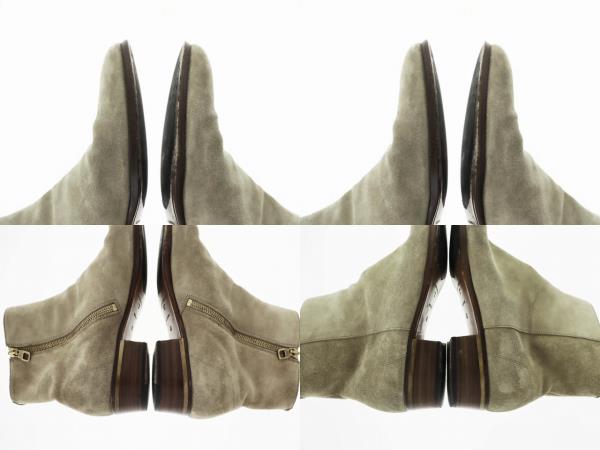 中古】アルフレッドダンヒル ALFRED DUNHILL サイドジップ スウェード