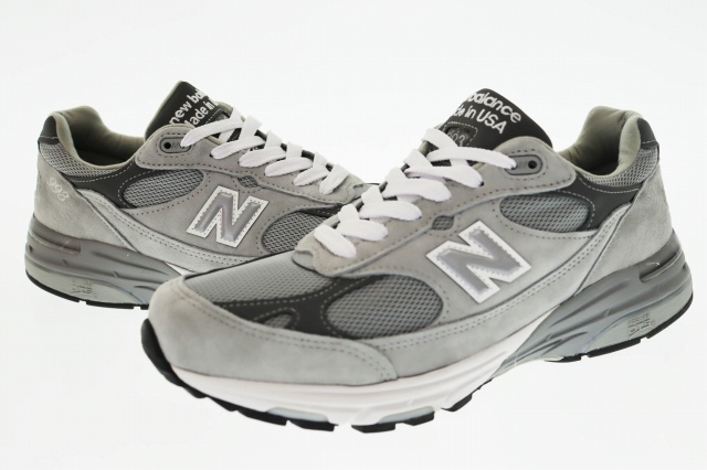 【中古】ニューバランス NEW BALANCE MR993GL Grey MADE IN USA ローカットスニーカー 28 グレー ▲250704 メンズ