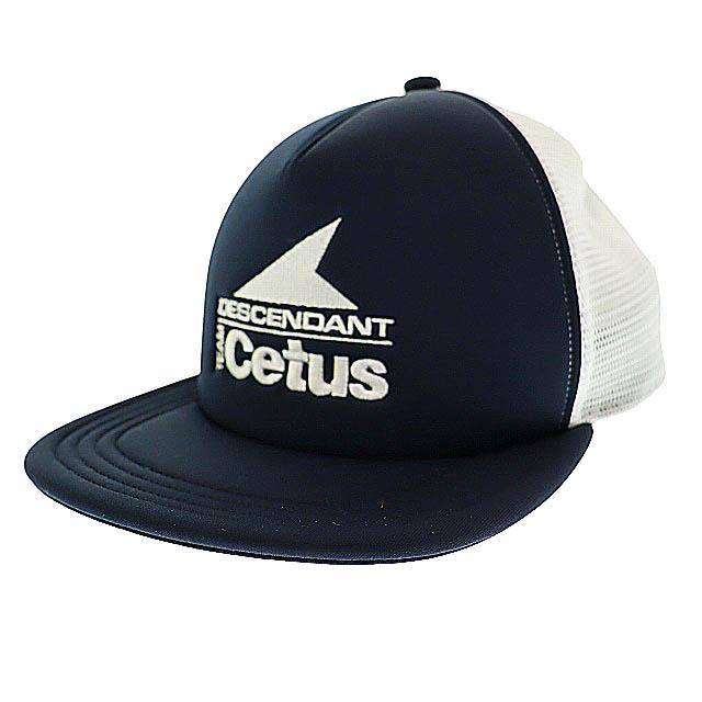 【中古】ディセンダント DESCENDANT TEAM CETUS TRUCKER CAP NAVY チーム シータス トラッカー キャップ LL▲251103