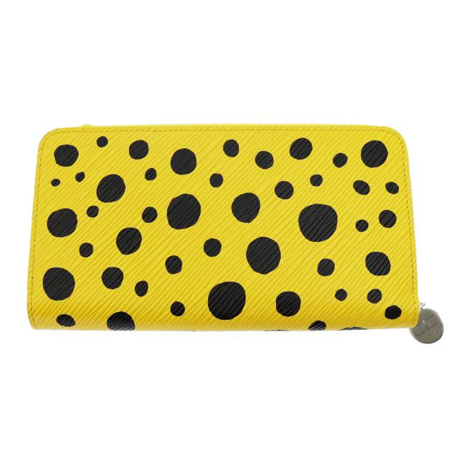 【中古】ルイヴィトン LOUIS VUITTON × YK 草間彌生 コラボ エピ ジッピーウォレット 長財布 M81960☆AA★▲■251011