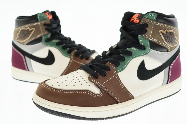 【中古】ナイキ NIKE AIR JORDAN 1 RETRO HIGH OG エアジョーダン 1 ハンド クラフテッド DH3097-001 ▲■250812