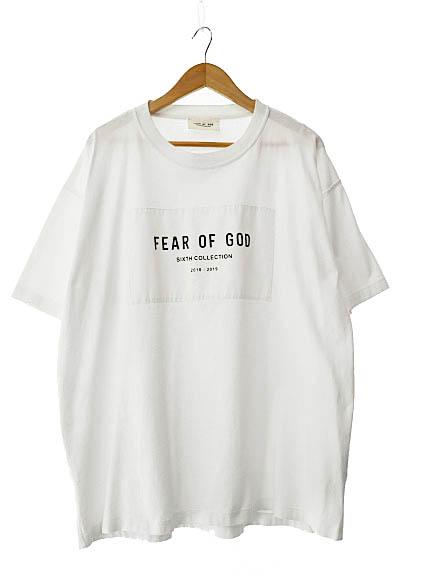 【中古】フィアオブゴッド Fear of God 6th Collection Insideout Tee インサイドアウト 半袖Tシャツ M白☆AA★251108
