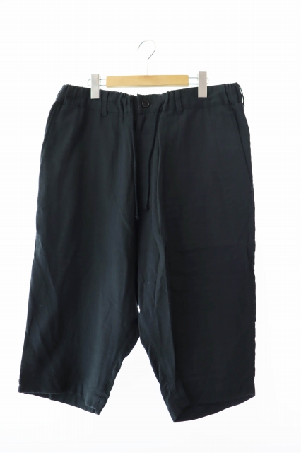 【中古】ヨウジヤマモト YOHJI YAMAMOTO POUR HOMME プールオム クロップド パンツ HW-P73-037 4 ☆AA★ 250915