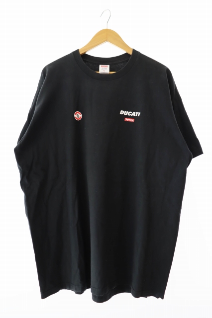 【中古】シュプリーム SUPREME 24SS Ducati Logos Tee ドゥカティ ロゴ プリント 半袖Tシャツ XL ☆AA★ 251010