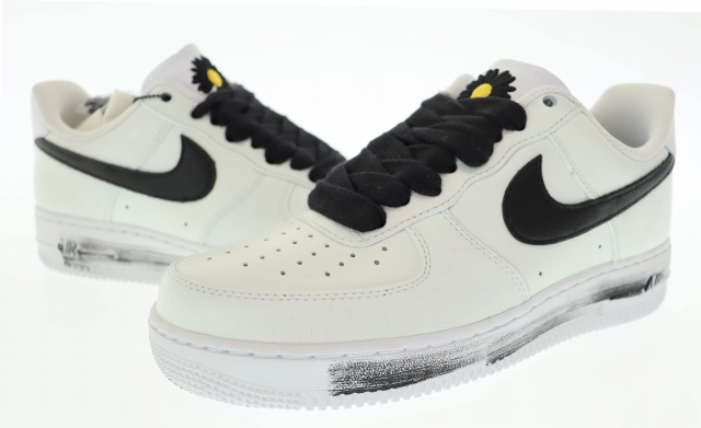 【中古】ナイキ NIKE ×PEACEMINUSONE ピースマイナスワン AIR FORCE1 07 PARANOISE 2.0 DD3223-100 ☆AA★▲■250904