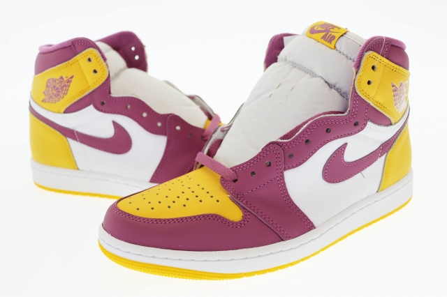 【中古】ナイキ NIKE AIR JORDAN 1 RETRO HIGH OG BROTHERHOOD エアジョーダン1 ハイ 555088-706 27.5 ▲■250907