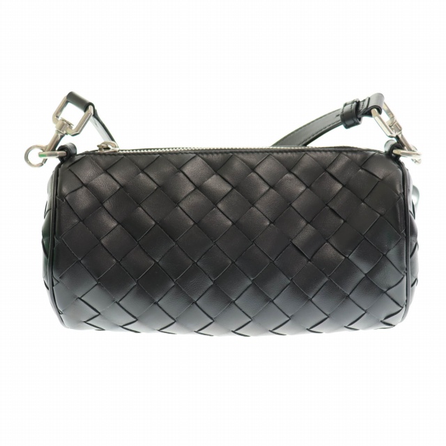 【中古】ボッテガヴェネタ イントレチャート ミニ バレル クロスボディ ショルダーバッグ777391V2HL1☆AA★▲■250917