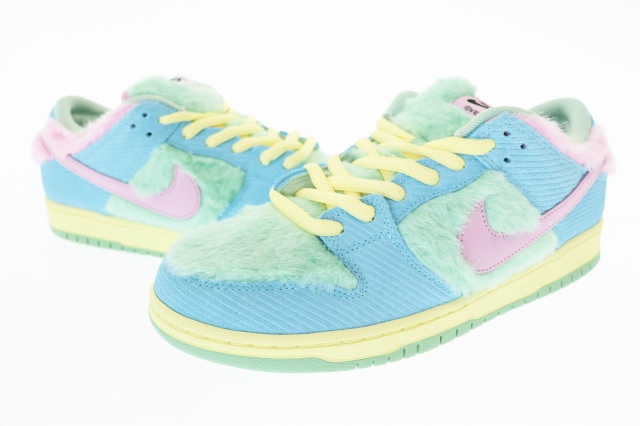 【中古】ナイキ NIKE ×VERDY ヴェルディ SB Dunk Low Pro QS Visty ダンクロー FN6040-400 30▲■250907 メンズ