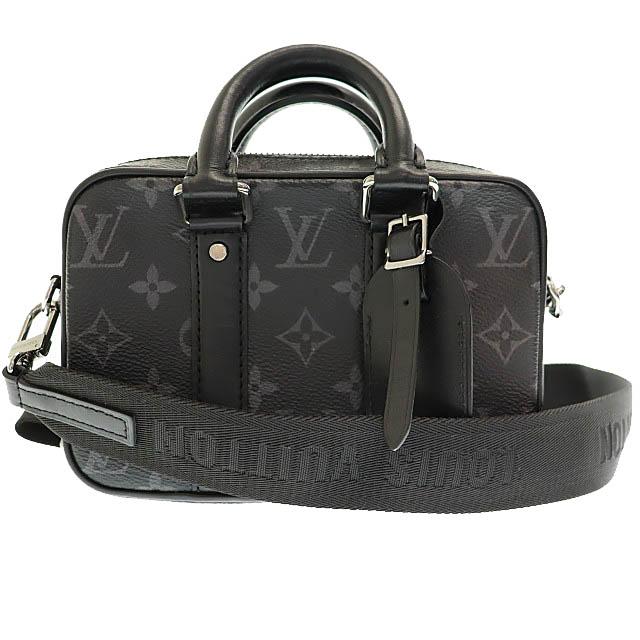 【中古】ルイヴィトン LOUIS VUITTON モノグラム エクリプス ナノ PDF 2WAY ショルダー バッグ M82770▲■251011