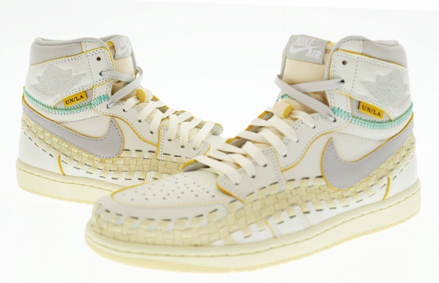 【中古】NIKE ×UNION ×BEPHIES BEAUTY SUPPLY AIR JORDAN 1 HIGH OG Summer '96 FD2565-100 ▲■250913