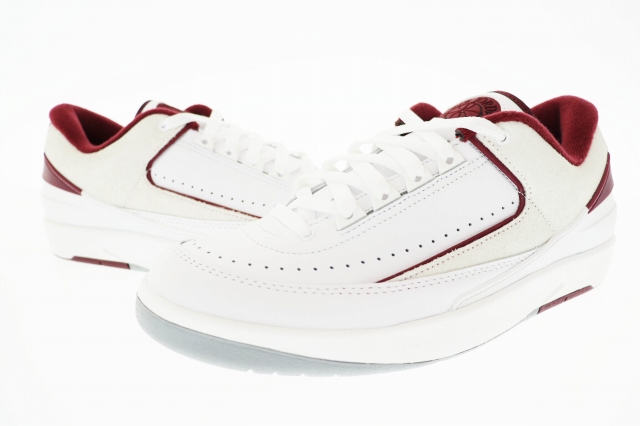 【中古】ナイキ NIKE AIR JORDAN 2 RETRO LOW Cherrywood エアジョーダン2 ロー DV9956-103 ▲■250915
