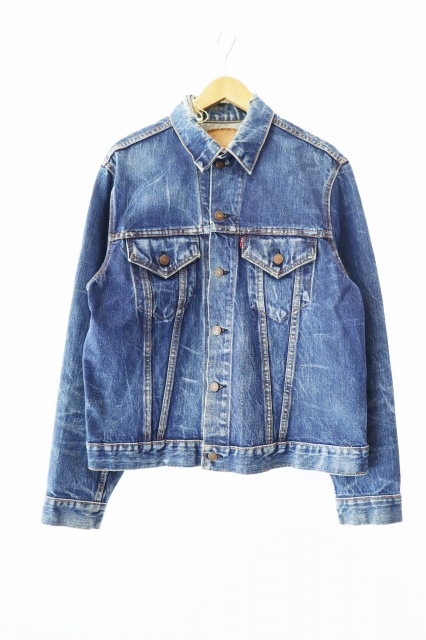 【中古】リーバイス Levi's 60s 70s 70505 Big E 不均等V 小パッチ ボタン裏526 デニム ジャケット Gジャン 250917