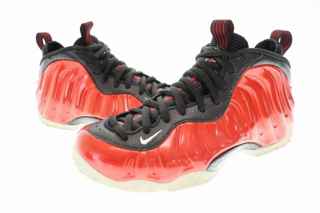 【中古】ナイキ NIKE AIR FOAMPOSITE ONE llic Red エアフォームポジットワン DZ2545-600 27 ▲■250918 メンズ