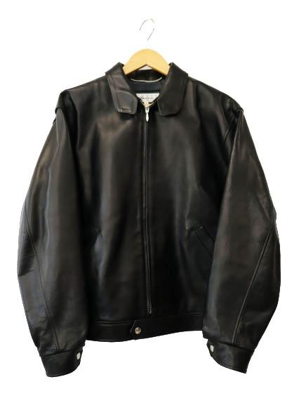【中古】TIME IS ON タイムイズオン ZIAS LEATHER JACKET cow leather カウ レザー ジャケット T200-L770 1黒●251102