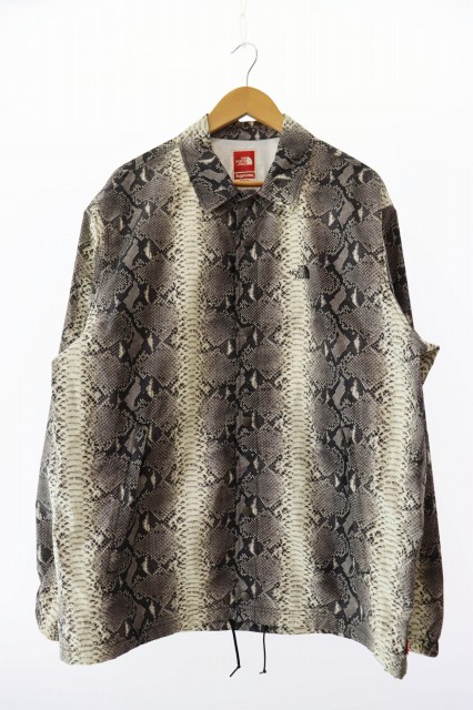 【中古】シュプリーム ×ザノースフェイス スネーク ナイロン コーチ ジャケット NP11803I L ☆AA★ 251010