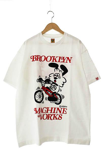 【中古】ヒューマンメイド × ガールズドントクライ × ブルックリンマシンワークス 22SS VERDY 半袖Tシャツ 250929