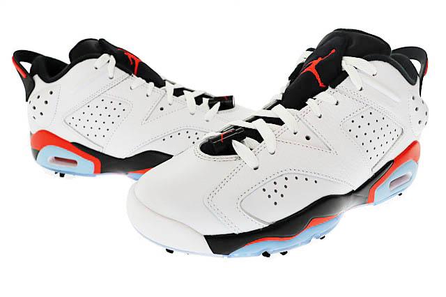 【中古】ナイキ NIKE JORDAN RETRO 6 GOLF エア ジョーダン 6 ロー ゴルフシューズ DV1376-106 26▲■251026