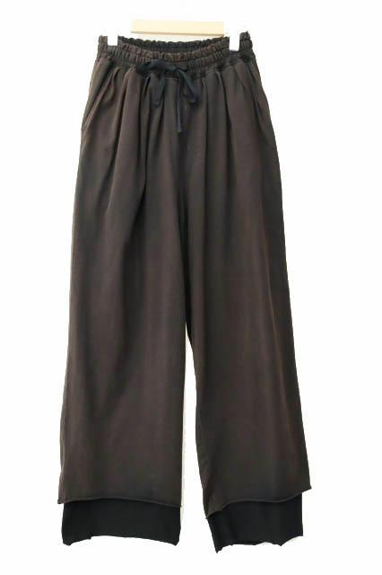 【中古】ANCELLM アンセルム 25SS DRAPE WIDE EASY CUT SLACKS ドレープ ワイド イージー スラックス パンツ■251002