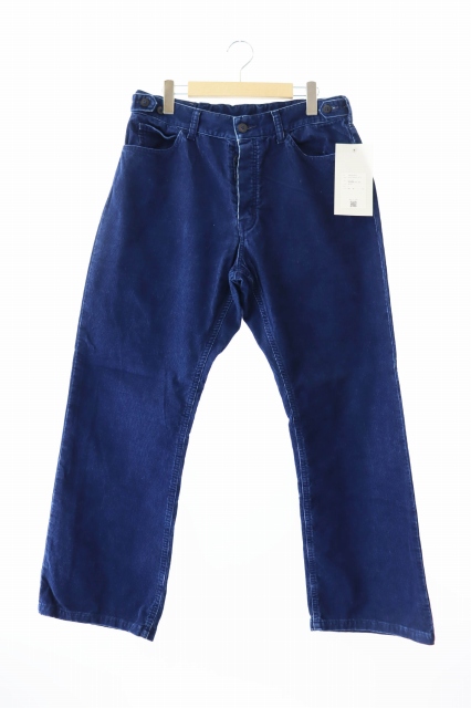 【中古】INNAT インアット INDIGO BOOTCUT 5P PT ブーツカット コーデュロイ パンツ INNAT08-P01B 3 インディゴ●■