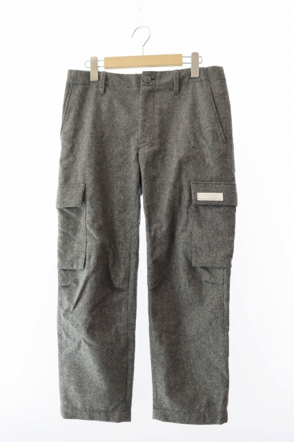 【中古】アンダーカバー UNDERCOVER ウール カーゴパンツ 2 グレー ブランド古着ベクトル 中古 251013