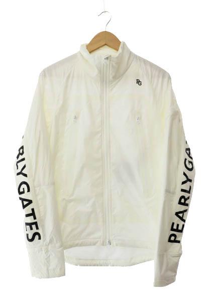 【中古】パーリーゲイツ PEARLY GATES ストレッチタフタシレー裏起毛 ジャケット ゴルフウェア 053-3220101 3●251009
