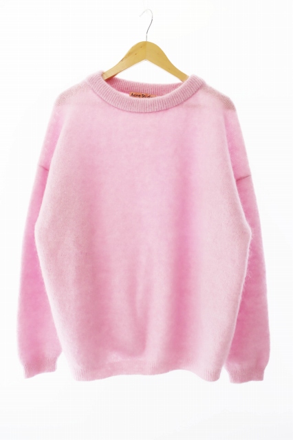【中古】アクネ ストゥディオズ Acne Studios モヘア ブレンド ニット セーター M ピンク●
