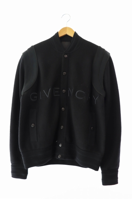 【中古】ジバンシィ GIVENCHY Varsity Bomber Jacket バーシティ ボンバー ジャケット BM00R64Y82 XS 251015