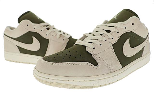 【中古】ナイキ NIKE AIR JORDAN 1 LOW SE エアジョーダン 1 ロー ミディアム オリーブ HV4089-201 29▲■251019