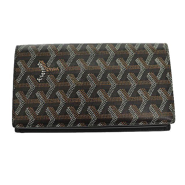 【中古】ゴヤール GOYARD Herringbone sunrock billfold ヘリンボーン サンロック ビルフォールド 財布▲251125
