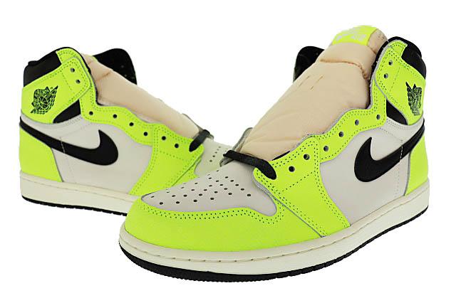 【中古】ナイキ NIKE AIR JORDAN 1 RETRO HIGH OG Volt Visionaire エアジョーダン 1 ハイ ボルト 555088-702■251106
