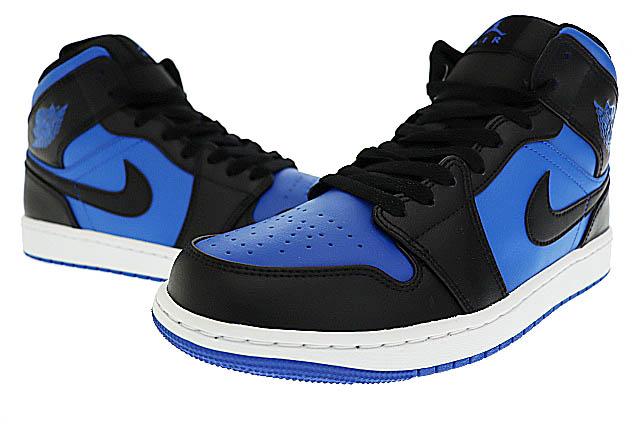 【中古】ナイキ NIKE AIR JORDAN 1 MID エア ジョーダン 1 ミッド ロイヤルブルー DQ8426-042 27 ▲■251106
