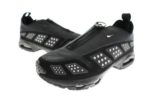 【中古】ナイキ NIKE WMNS AIR MAX SNDR Black and Silver エア マックス サンダー FZ2068-001 26 黒 銀 ▲■251120