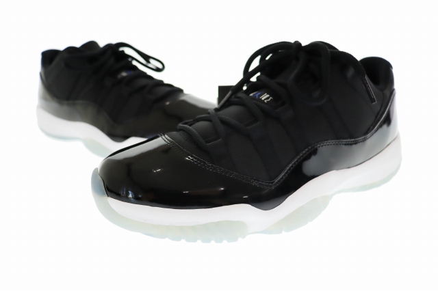 【中古】ナイキ NIKE AIR JORDAN 11 RETRO LOW エア ジョーダン11 ロー  FV5104-004 28.5 黒 ブラック▲■251115