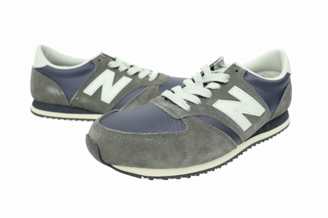 【中古】ニューバランス NEW BALANCE ×MARGARET HOWELL マーガレット ハウエル U420MAR 28 ネイビー グレー▲■251130