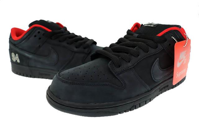 【中古】シュプリーム SUPREME ×NIKE SB ナイキ エスビー 25AW DUNK LOW Black ダンク ロー HQ8487-001 28▲■251130