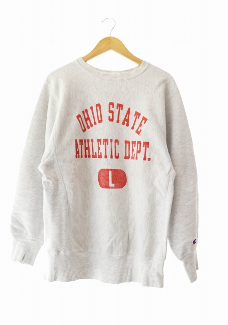 【中古】チャンピオン CHAMPION 90s vintage OHIO state REVERSE WEAVE オハイオ リバースウィーブ スウェット 251203