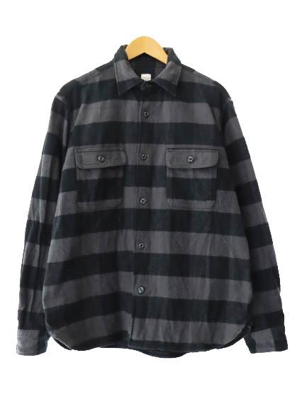 【中古】ロンハーマン Ron Herman 24AW Heavy Twill Plaid Shirt ヘビー ツイル チェック柄 シャツ ネルシャツ 251207