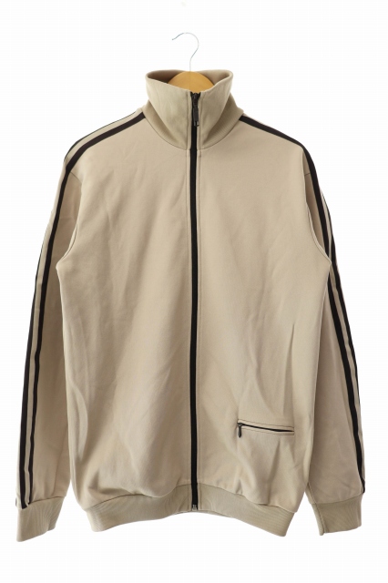 【中古】アディダス adidas 00s High Neck Track Jacket ハイネック トラック ジャケット M ベージュ 251130
