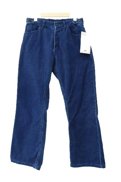 【中古】INNAT インアット 25AW INDIGO BOOTCUT 5P PT インディゴ コーデュロイ ブーツカット パンツ 2●■251205
