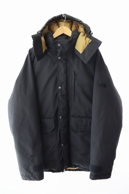 【中古】ザノースフェイス THE NORTH FACE ND92430 GTX SEROW JACKET セロー ダウン ジャケット XL 黒 ブラック