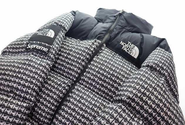 【中古】シュプリーム SUPREME × THE NORTH FACE 21SS STUDDED NUPTSE JACKET ノースフェイス ヌプシ ☆AA★ 240718 中古】シュプリーム SUPREME × THE NORTH FACE 21SS STUDDED NUPTSE