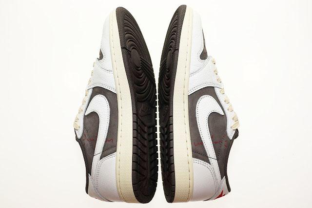 【中古】ナイキ NIKE AIR JORDAN 1 LOW OG SP 26.5cm TRAVIS SCOTT REVERSE MOCHA DM7866-162 ☆AA★▲■241021