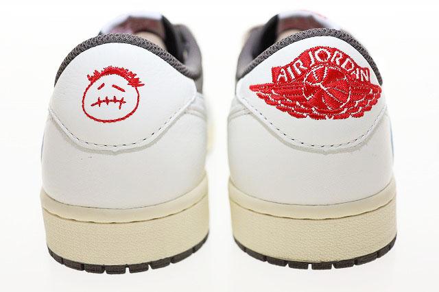 【中古】ナイキ NIKE AIR JORDAN 1 LOW OG SP 26.5cm TRAVIS SCOTT REVERSE MOCHA DM7866-162 ☆AA★▲■241021