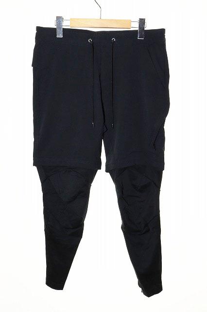 【中古】シビライズド CIVILIZED SURVIVAL LAYERED PANTS 2 CS-1915 サバイバル レイヤード パンツ ブラック ●241212
